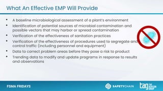 Environmental Controls: Keeping Pathogens Out | PPTX