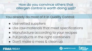 The Pillars of Allergen Recall Prevention | PPT