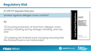 The Pillars of Allergen Recall Prevention | PPT