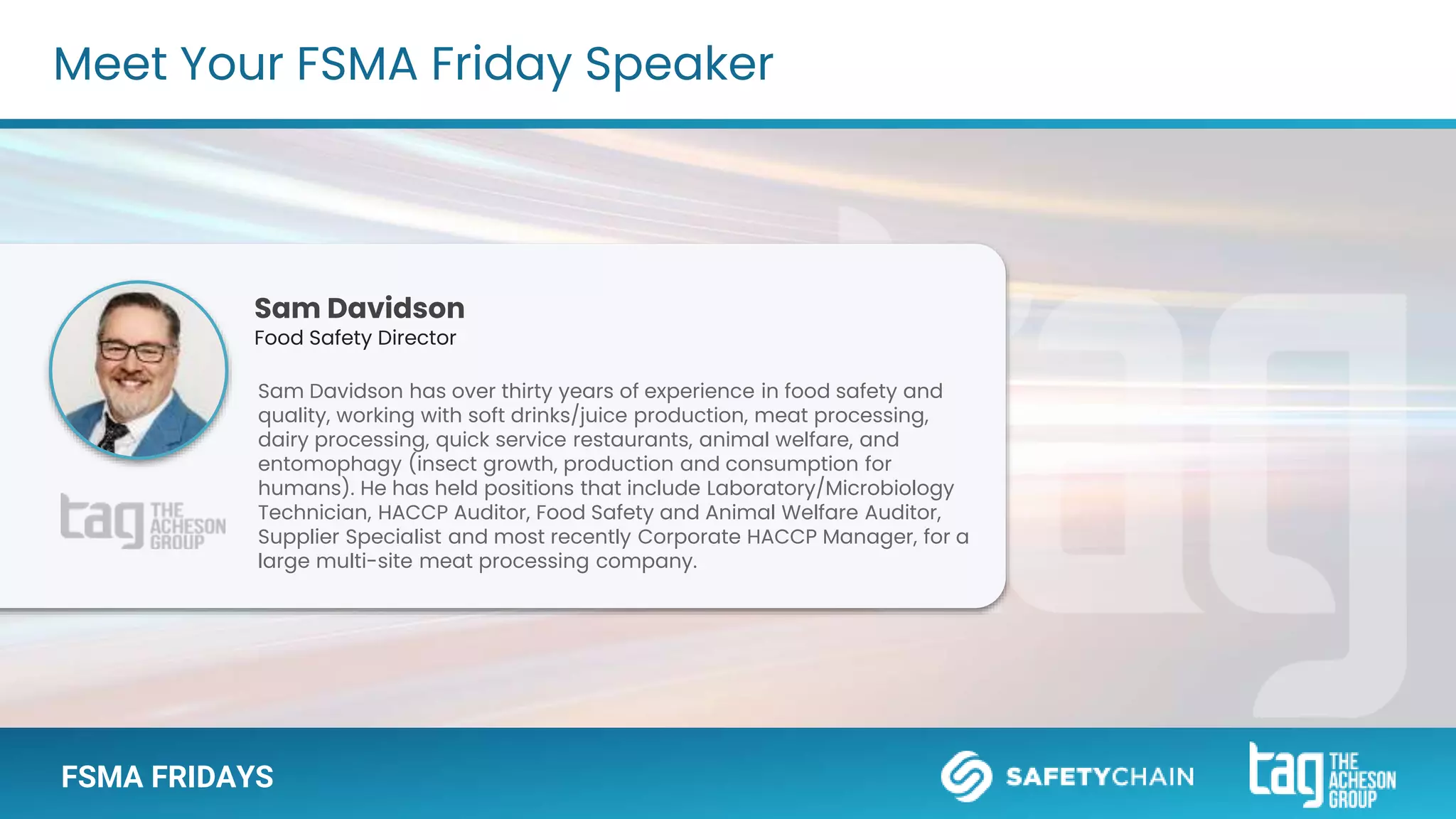 Elevating Food Safety:Tackling Hazards for a Stronger Food Safety ...