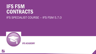 Fsm contracts course slides | PPTX