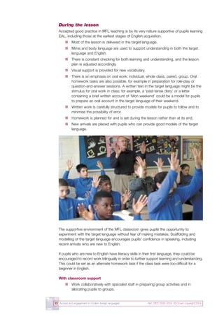 EAL Training resources for MFL teachers | PDF
