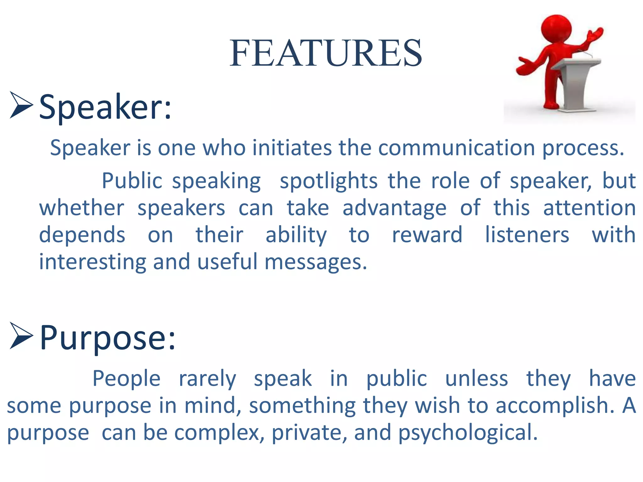 Public speaking | PPTX
