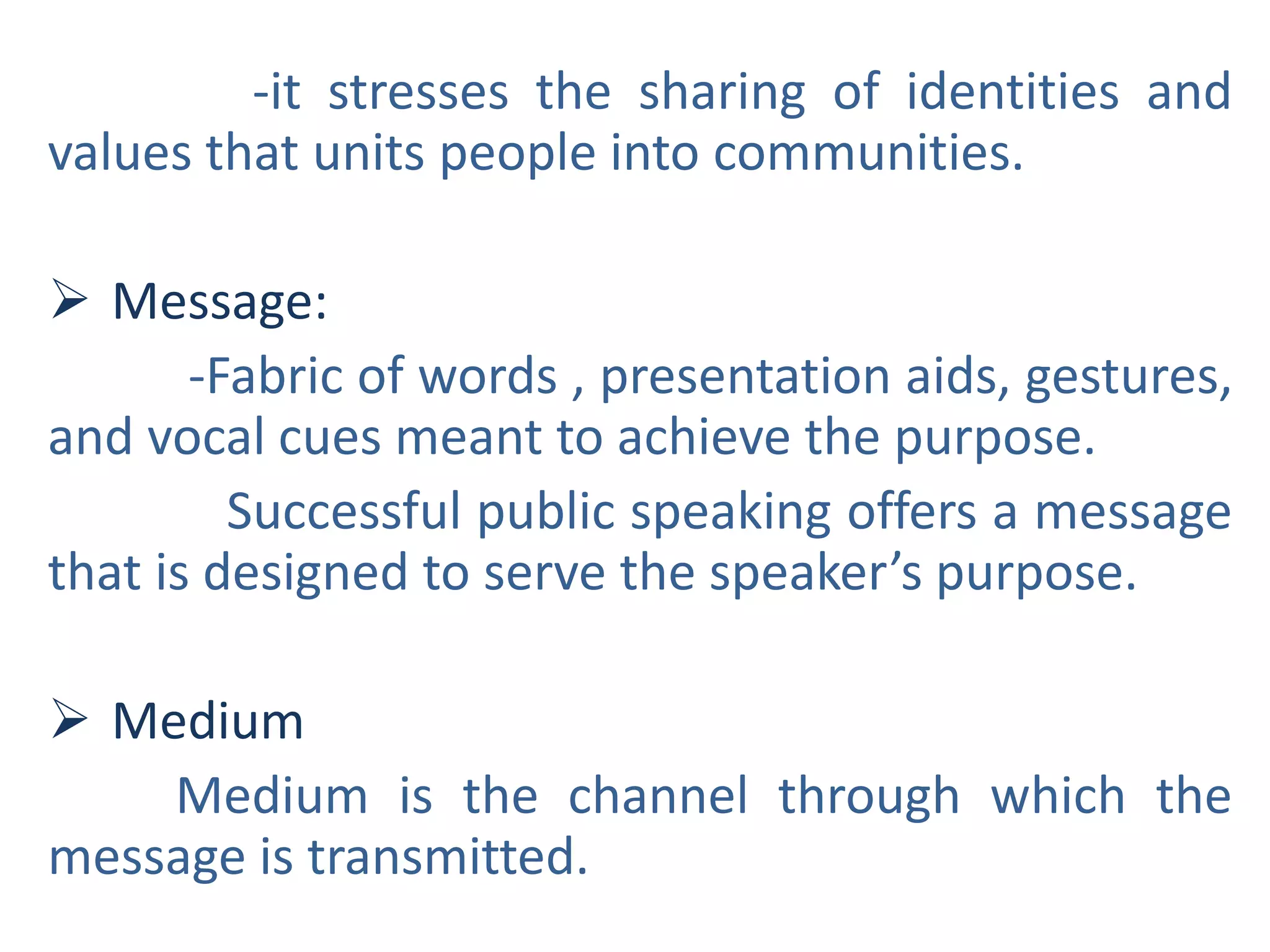 Public speaking | PPTX