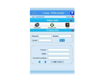 Fsm mobile ui | PPTX