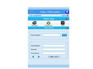 Fsm mobile ui | PPTX