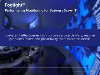 Foglight for Storage Management Overview | PPTX