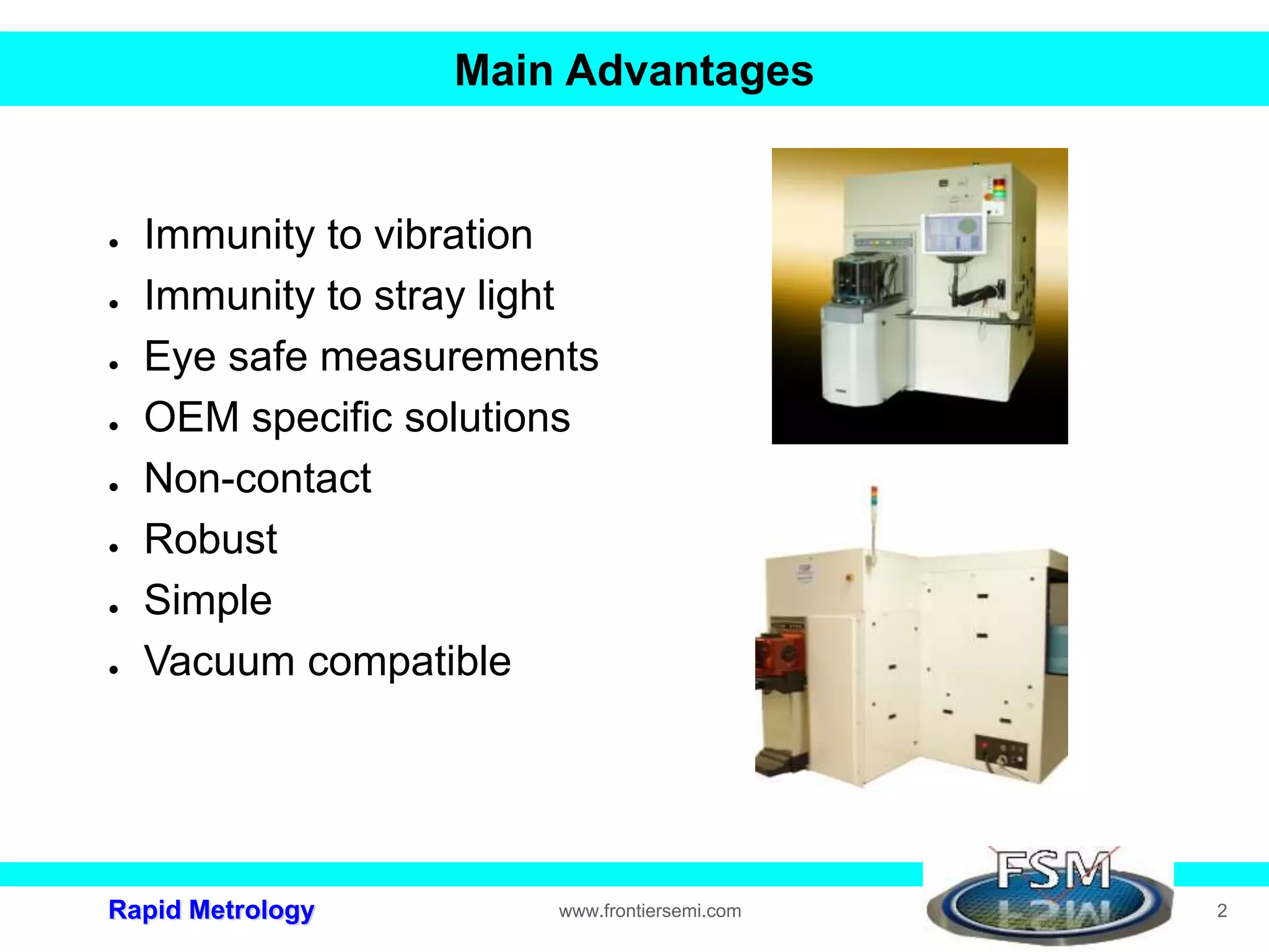 FSM roughness metrology for diffusers and very rough surfaces phot west ...