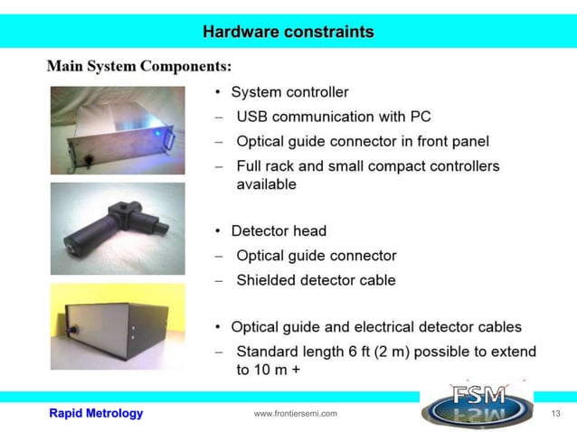 FSM roughness metrology for diffusers and very rough surfaces phot west ...