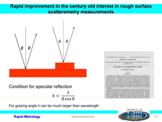 FSM roughness metrology for diffusers and very rough surfaces phot west ...