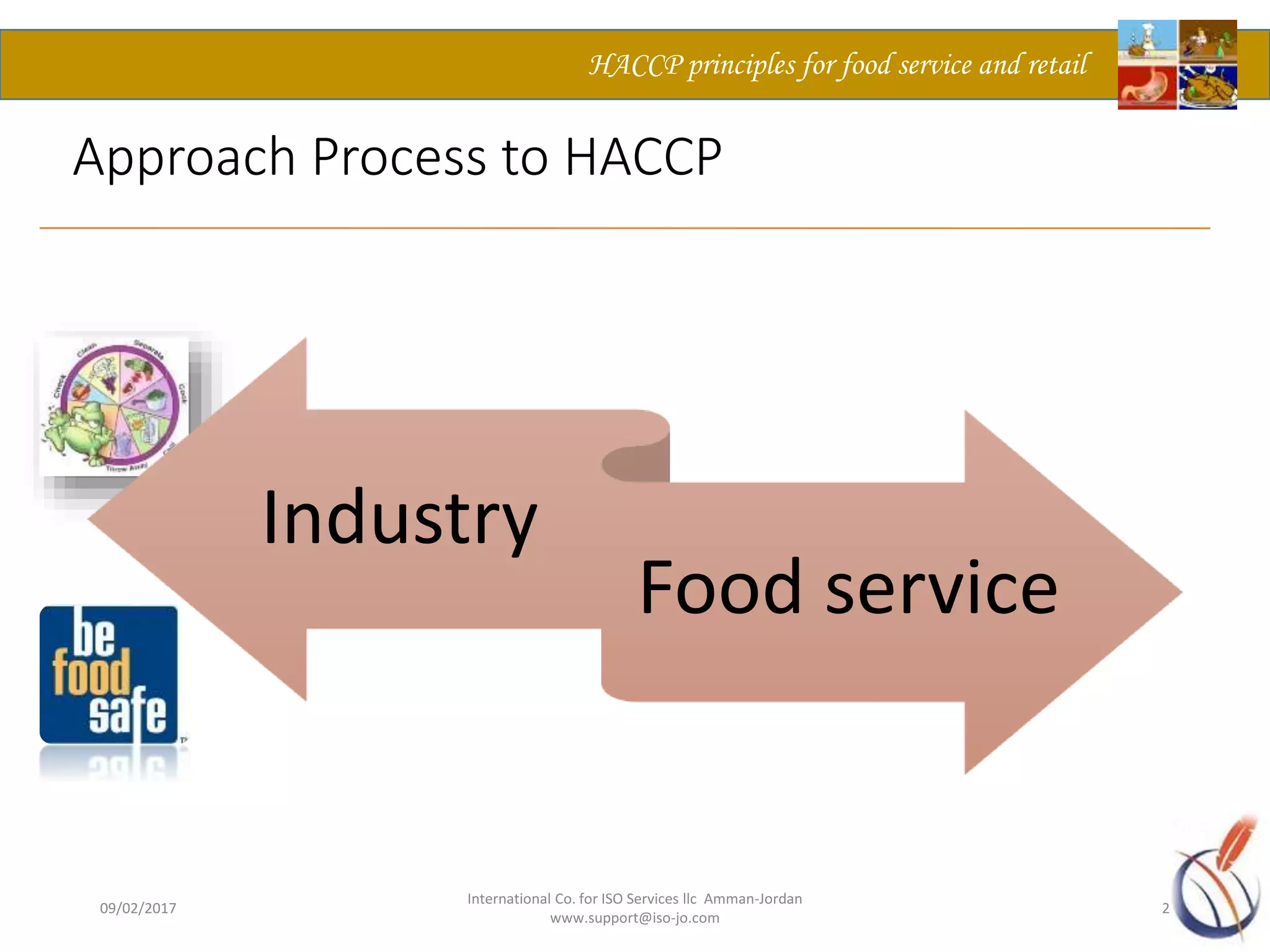 HACCP Principles for Operators in Food Services and Retail ...