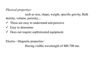 Quality evaluation of food products | PPTX