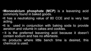 Bakery, Confectionery and Snack Products | PPTX