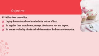 Food Safety and Standards Authority of India | PPTX