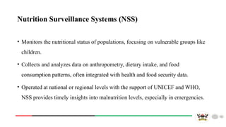 Food Security and Nutrition Information System | PPTX