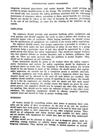 construction management and safety notes | PDF
