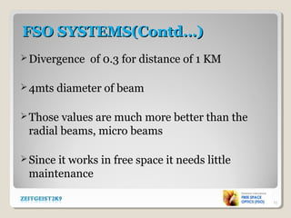 free space optics | PPT