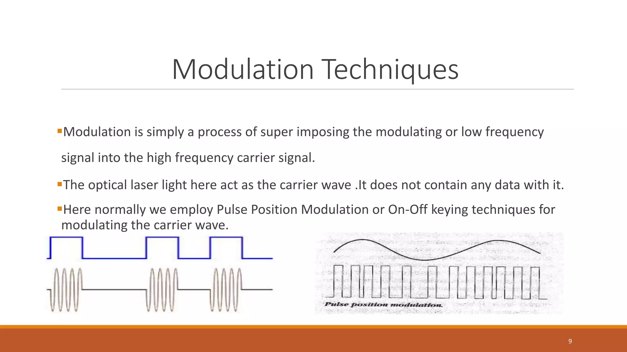 Free Space Optical Communication Pptx Computer Networking Computing