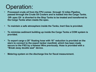 FSO PRESENTATION Golfo de Guiria Venezuela | PPT
