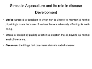 FSP78-Stress-in-aquaculture.pdf | Endocrine and Metabolic Diseases ...