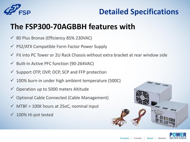 Fsp Cable Management Ipc Psu Ppt