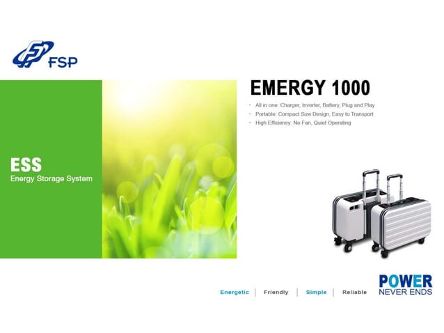FSP Energy Storage System | PPTX