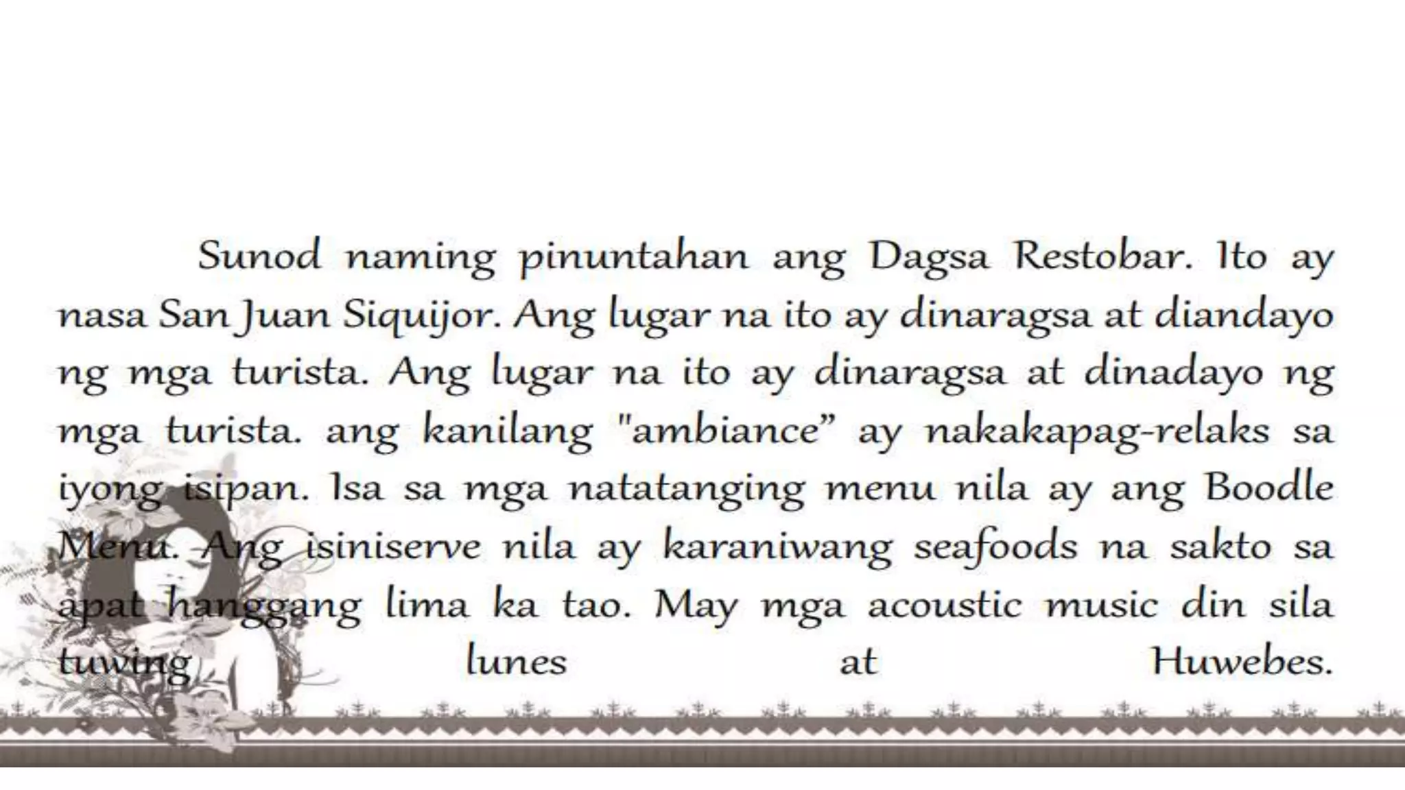 FILIPINO SA PILING LARANG | PPTX