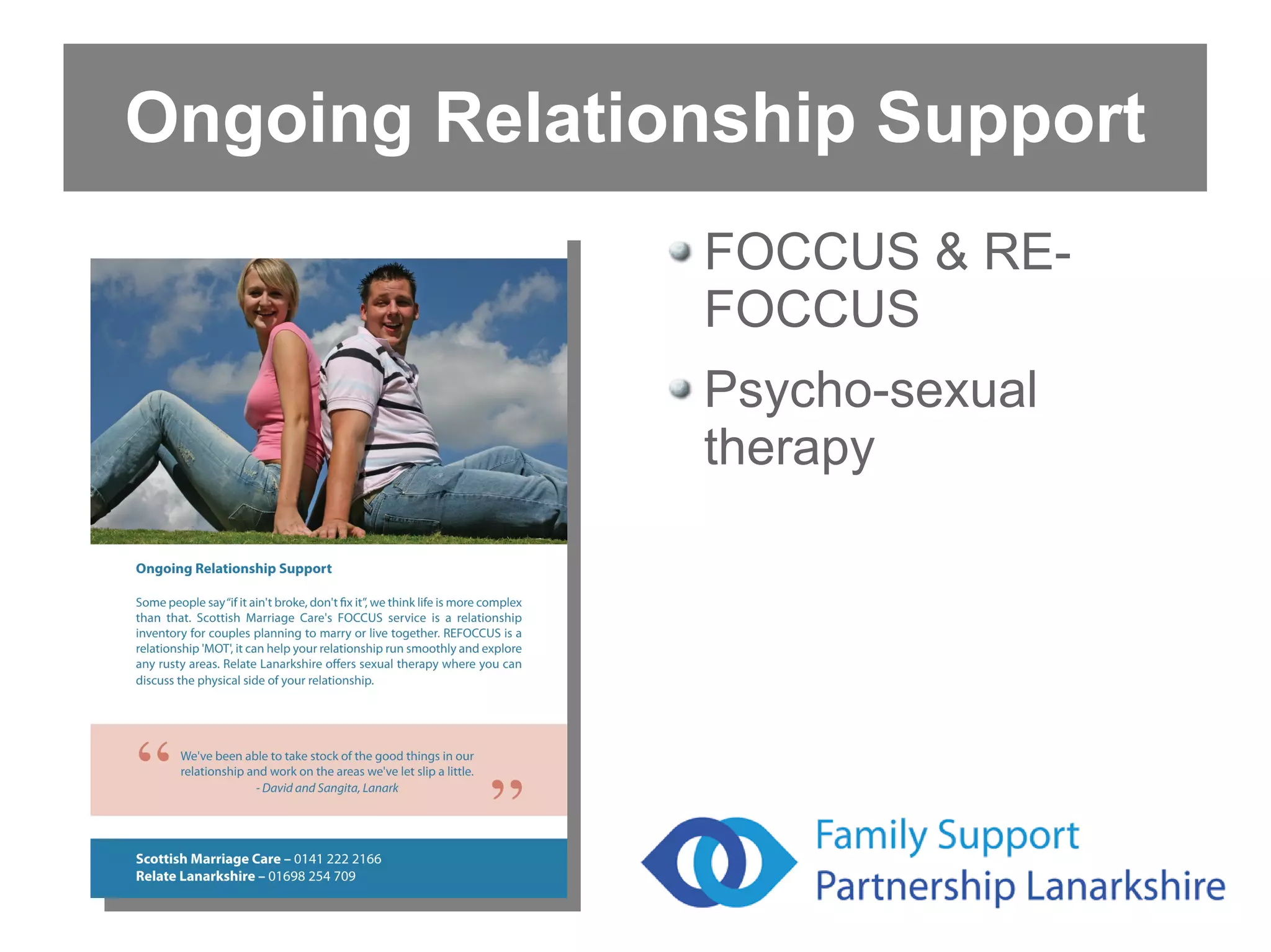 FSPL Presentation | ODP | Parenting | Family and Relationships