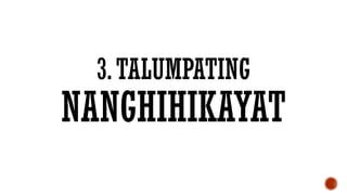 FSPL Aralin 3 - Talumpati at mga Uri nito | PPTX