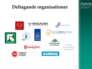 FSPOS arbete kring riskhantering och kontinuitetshantering | PPT