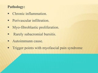 Frozen Shoulder Physiotherapy ppt | PPTX