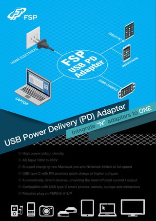 FSP USB PD Adapter | PDF
