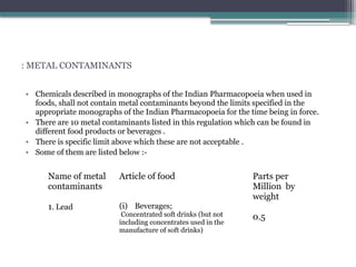 Food Safety and Regulations by Jaya Upraity | PPTX