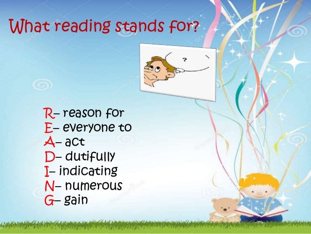 Sub-skills of Reading