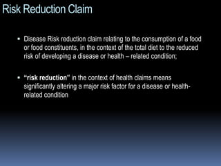 FSS Act on Labelling_2013 | PPT