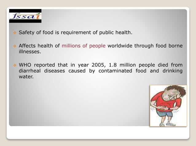 FOOD SAFETY AND STANDARDS AUTHORITY OF INDIA REGULATIONS,2011 -IMPACT ...