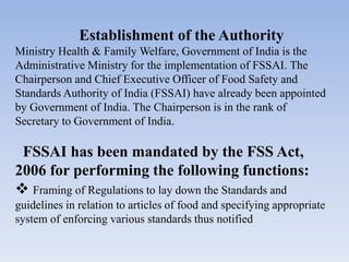 Fssai | PPTX