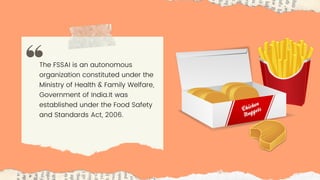 FSSAI - An Overview by Enterslice | PPT