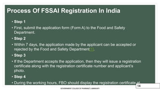 FSSAI guidelines (AHFAZ) related to nutraceuticals and functional herbs ...