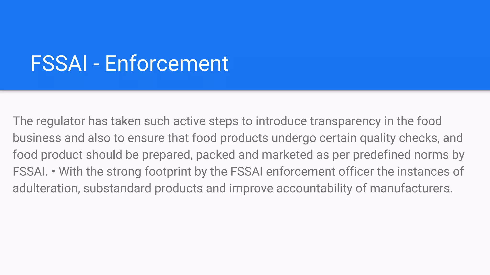 FSSAI license in India | PDF