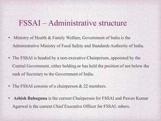 FSSAI | PPTX