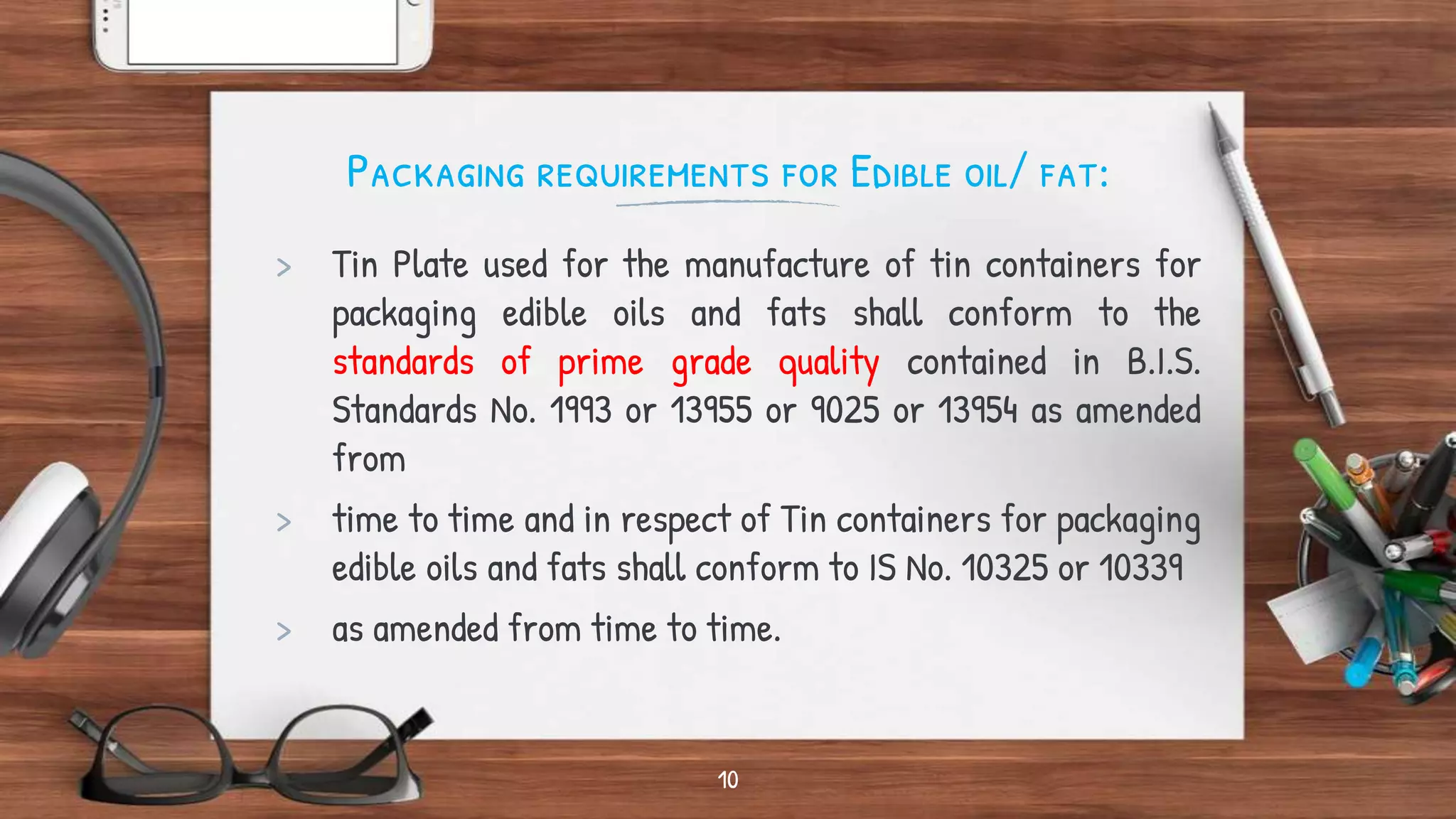 Fssai packaging & labeling | PPTX