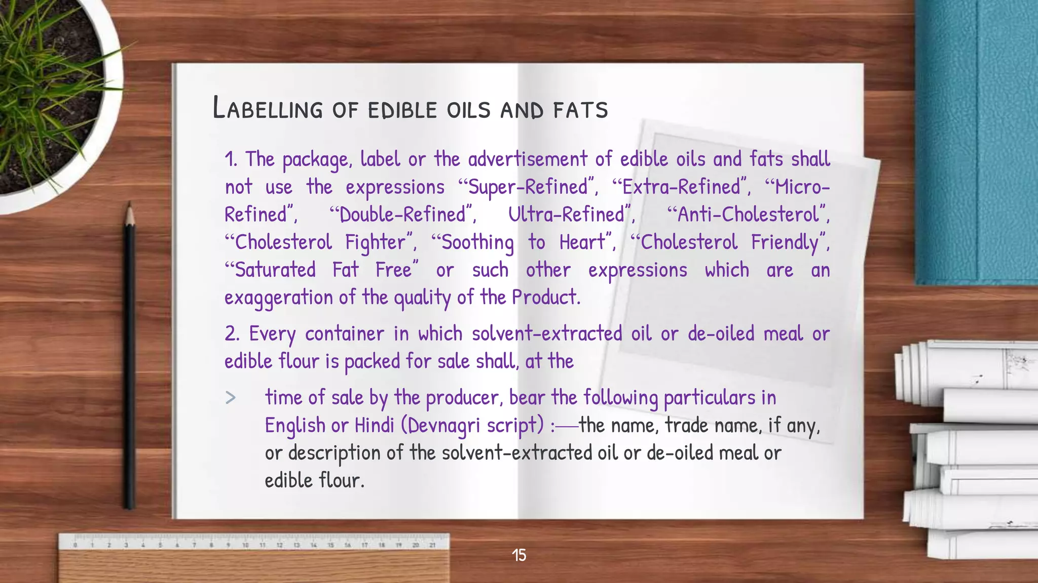 Fssai packaging & labeling | PPTX