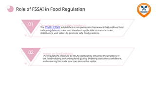 FSSAI Food License Overview and Application Process | PPTX