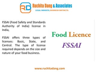 FSSAI Registration Consultant and FSSAI Food Licence Registration in ...