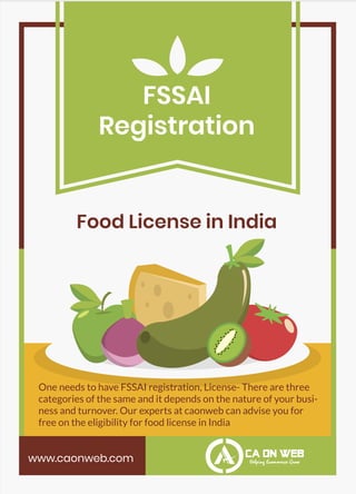 Fssai registration in india | PDF