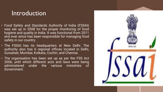 fssai structure.pptx | Nutrition | Healthy Living