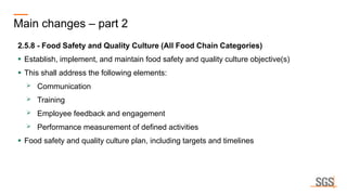 FSSC Version 6 changes | PPTX