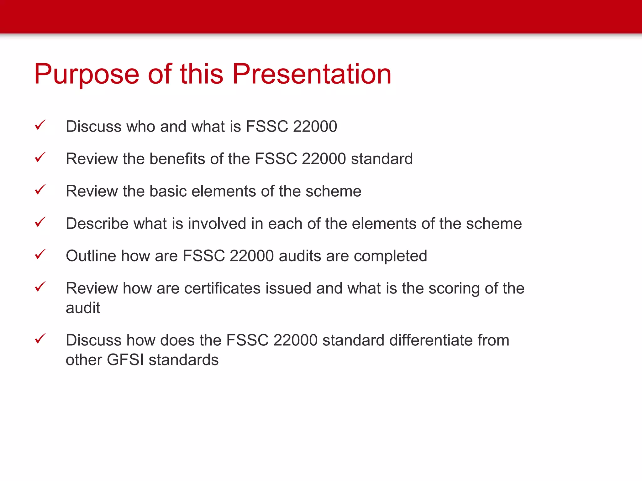 What is FSSC 22000 | PDF