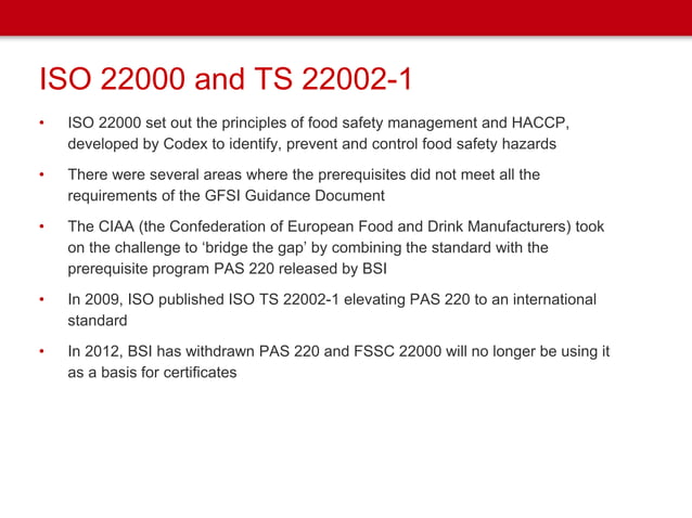 What is FSSC 22000 | PDF